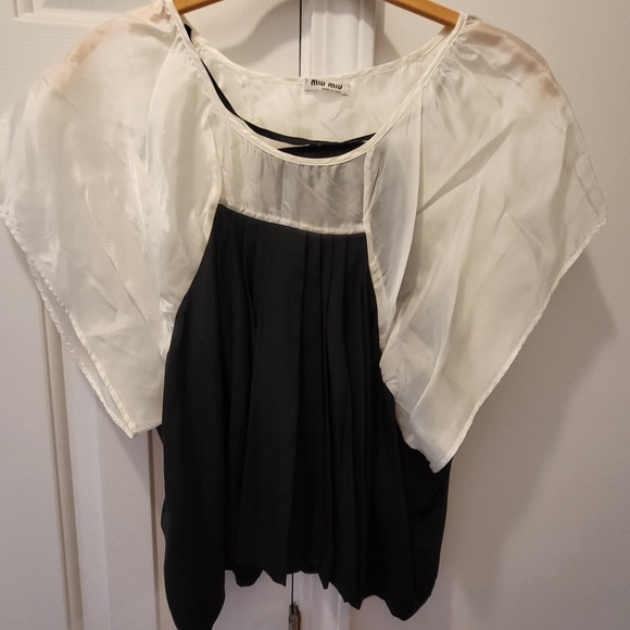 Miu Miu | Tops | Miu Miu Top | Poshmark